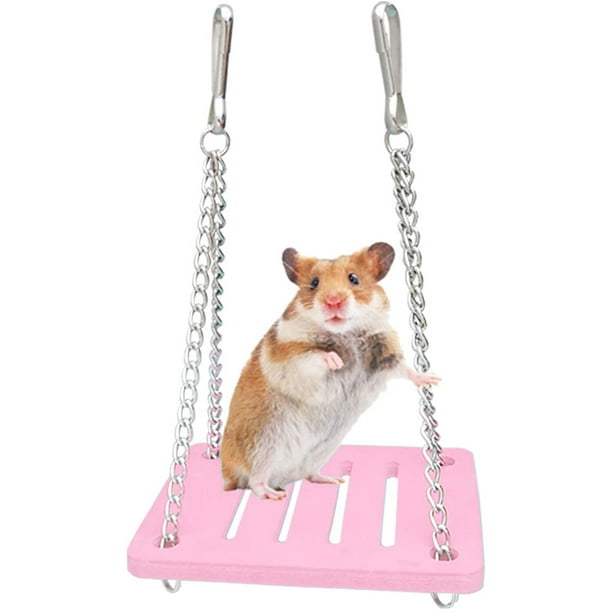 AIMTYD Hamster Swing, Hamster Climb and Play Toy, Boredom Breaker ...