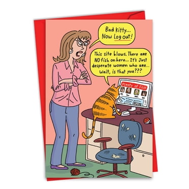 4470K Pick The Scab Blank Blank All-Occasion Humor Card, Funny Greeting ...