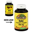 Nature's Blend NAC Dietary Supplement, Health Pills, 600mg, 100 Count ...