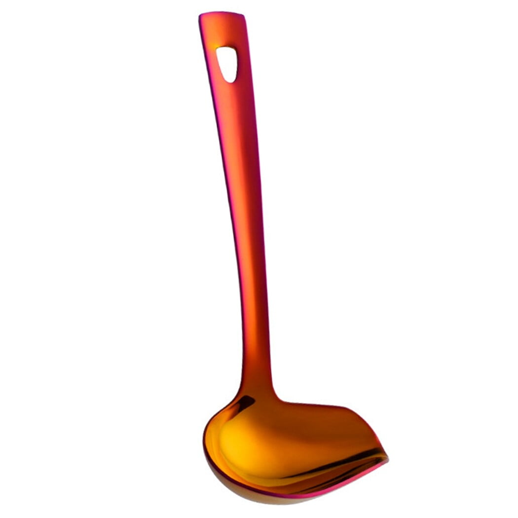 Cucharón para salsa grande - Cucharón para sopa de acero inoxidable ...