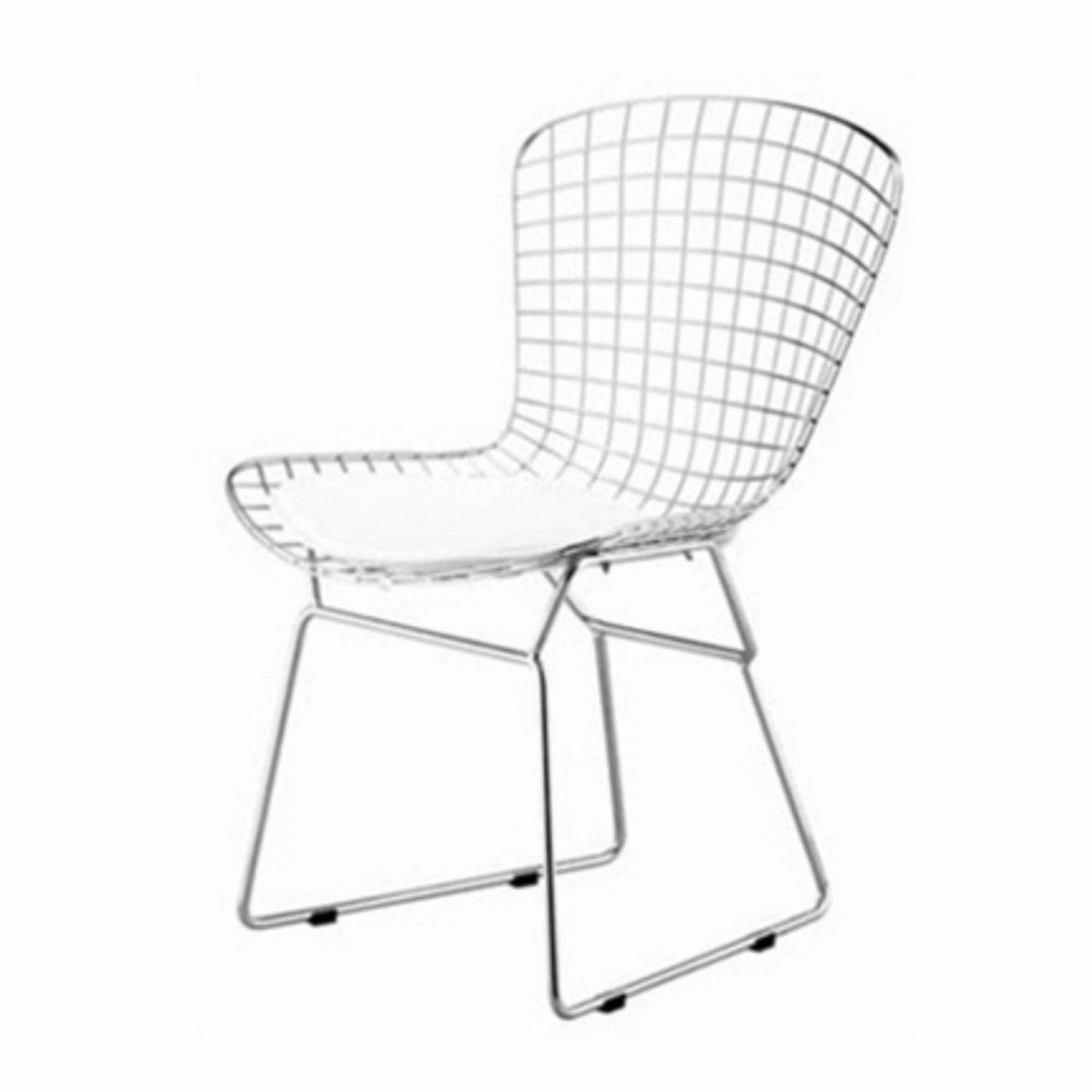 Click here for Nicer Furniture White Bertoia Chair prices