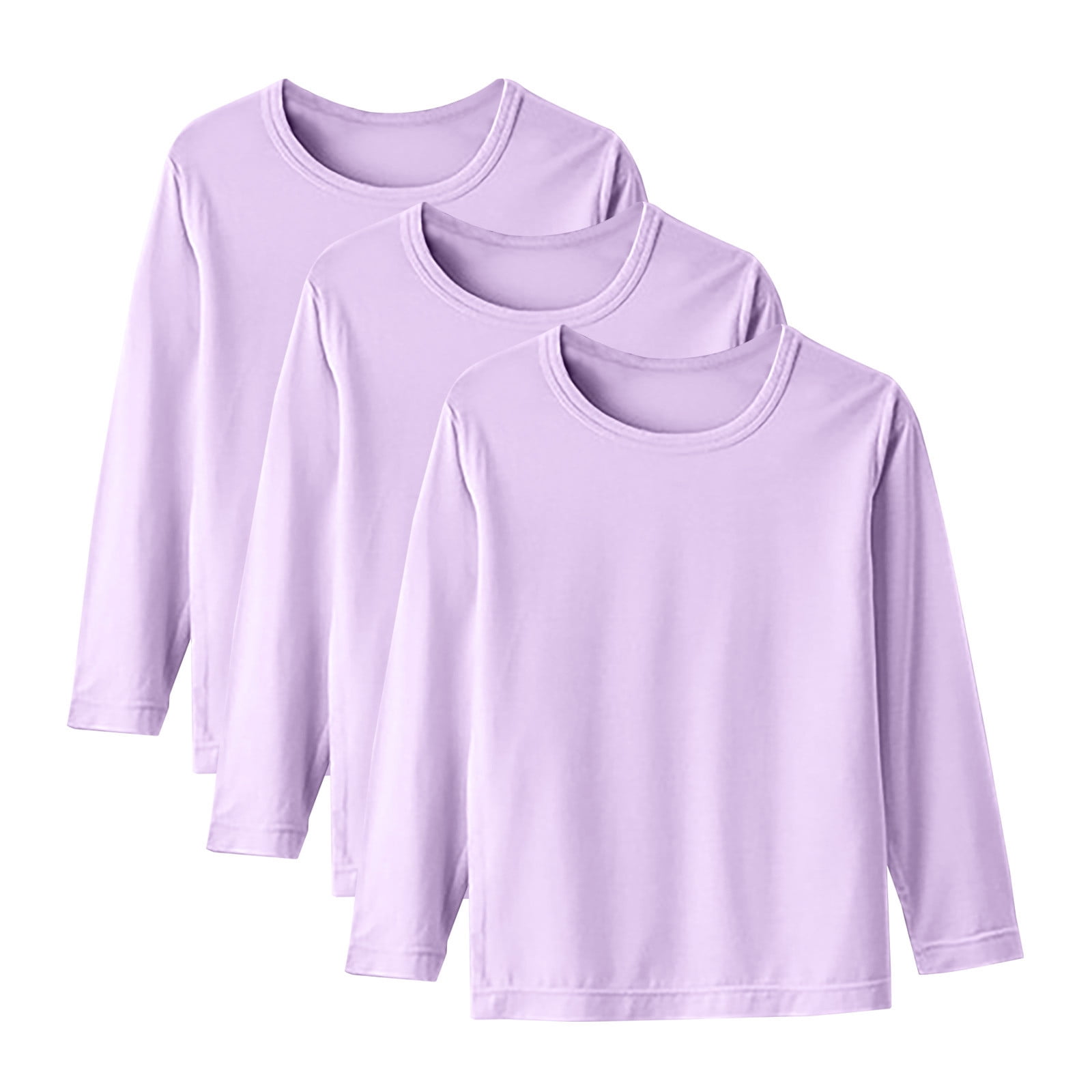 Click here for Liaqionyy 3 Pack Toddler Girls Long Sleeve Shirts... prices