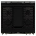 GE 30" Slide-In Front-Control Convection Gas Range with No Preheat Air ...