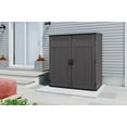 Suncast Extra Large 106 Cubic ft Vertical Outdoor Resin Storage Shed ... Suncast Extra Large 106 Cubic ft Vertical Outdoor Resin Storage Shed ...