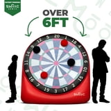 Premium Giant Kick Darts (Over 6 ft. Tall) with 15+ Games Included ...