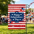 4th Of July Garden Flag, Double Sided Patriotic Yard Flag, Happy ...