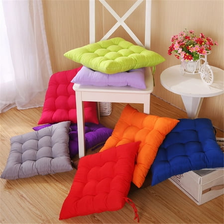 Soft Comfortable Solid Color Seat Cushion No Fade Square Floor Cushion ...