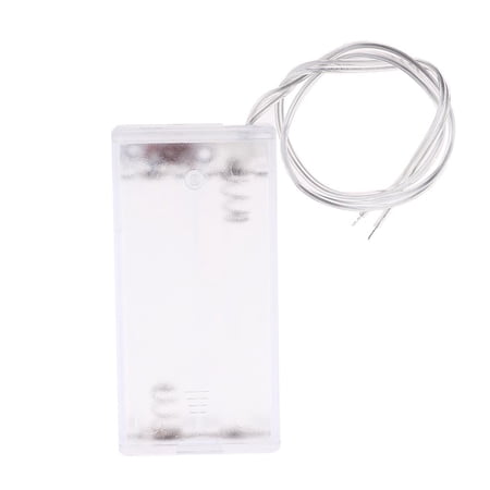 Model Light Lamppost Battery Holder Box for 2x 3V Batteries | Walmart ...