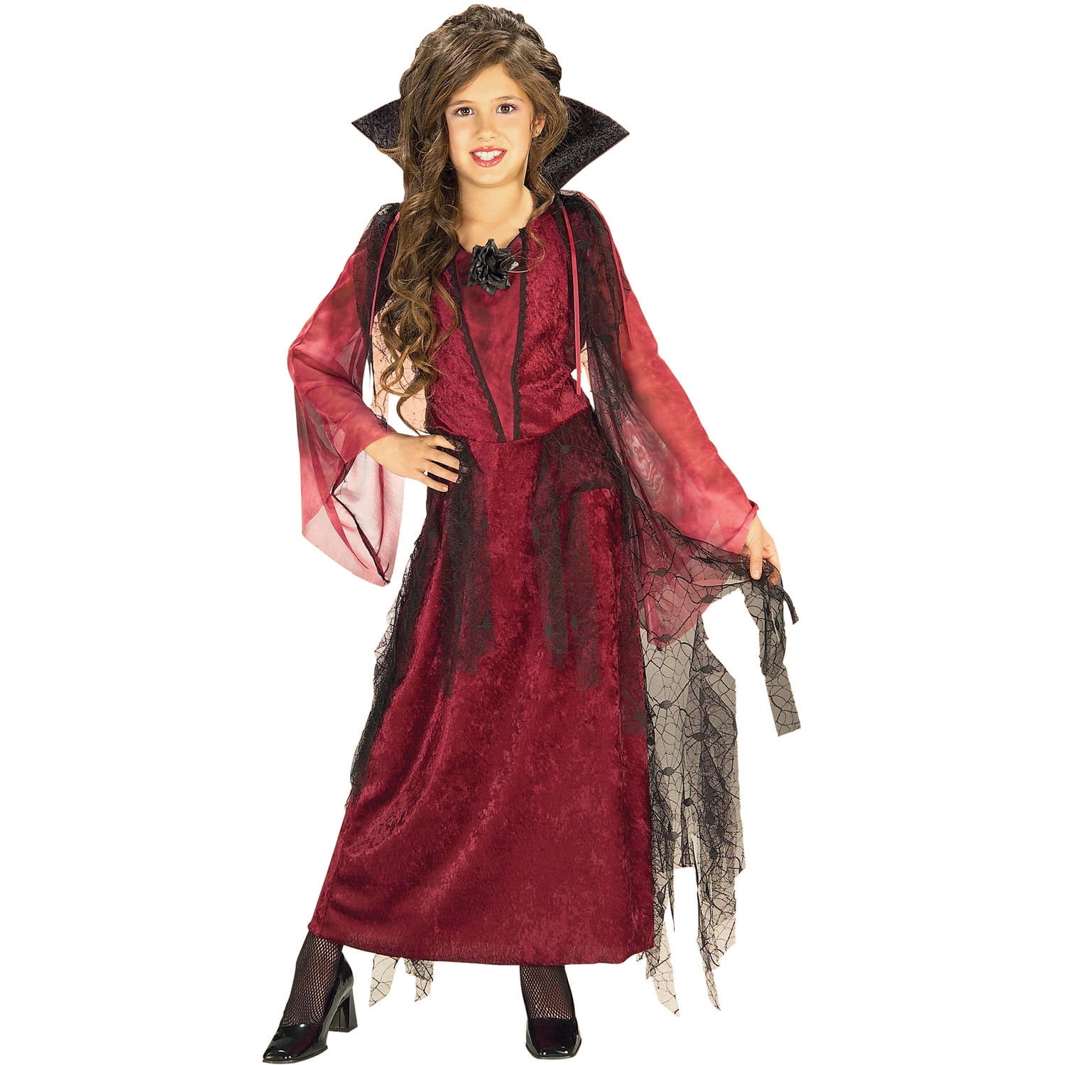 Gothic Vampiress Girls Child Halloween Costume - Walmart.com Gothic Vampiress Girls Child Halloween Costume - Walmart.com