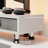 Fenge Monitor Stand, Dual Monitor Stand with 2 Drawers - Walmart.com