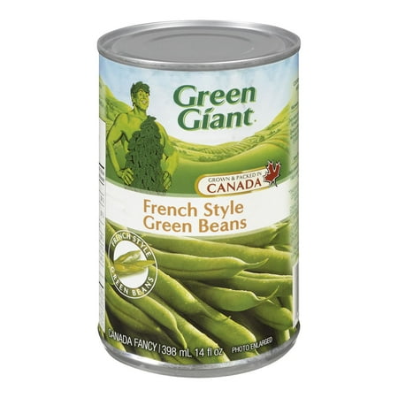 Green Giant Canned French Style Green Beans. Finely Sliced And ...