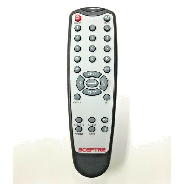 Sceptre OEM Original TV Remote Control (Gray) - Walmart.com - Walmart.com Sceptre OEM Original TV Remote Control (Gray) - Walmart.com - Walmart.com