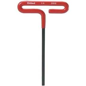 Eklind 53610 10-Piece Standard T-Handle Hex Key Set 3/32" to 3/8", 6 ...