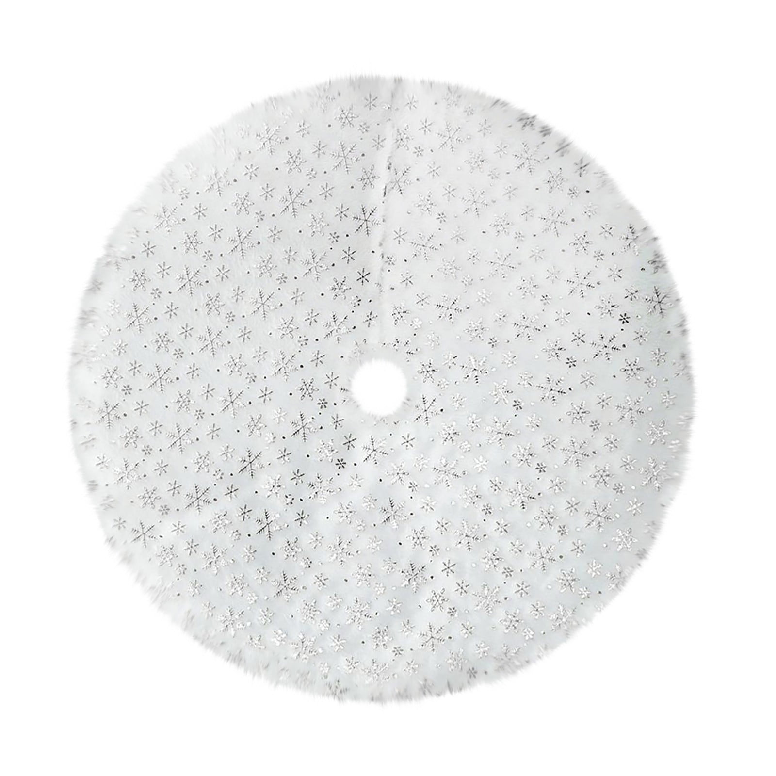 Click here for Maple Nest Area Rug Christmas Tree Skirt Large Sno... prices