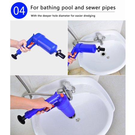 High Pressure Air Drain Blaster Cleaner Sewer Pipe Dredging Device ...