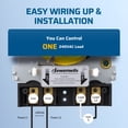 DEWENWILS 24-Hour Mechanical Timer Switch - 208-277VAC DPST, 5HP 40A ...
