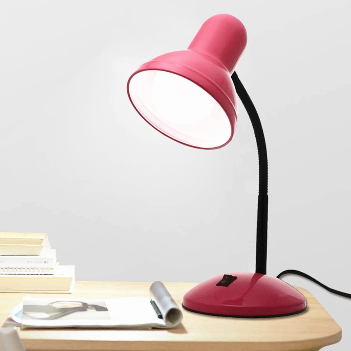 LINLIN Metal Desk Lamp, Eye-Caring Table Lamp, Study Lamps with ...
