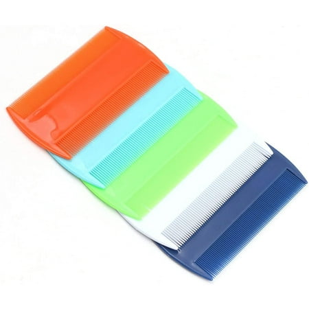 XGBB Pet Dog Flea Combs 5pcs Double Side Remove Flea Lice Fine Tooth ...