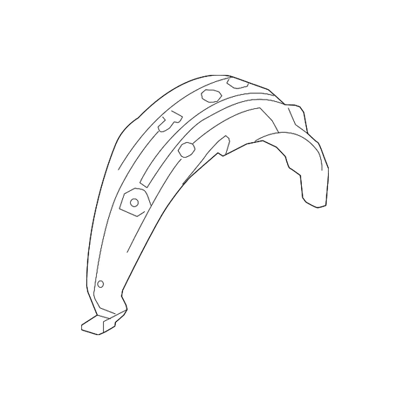 Subaru Outback Quarter Panel Splash Shield