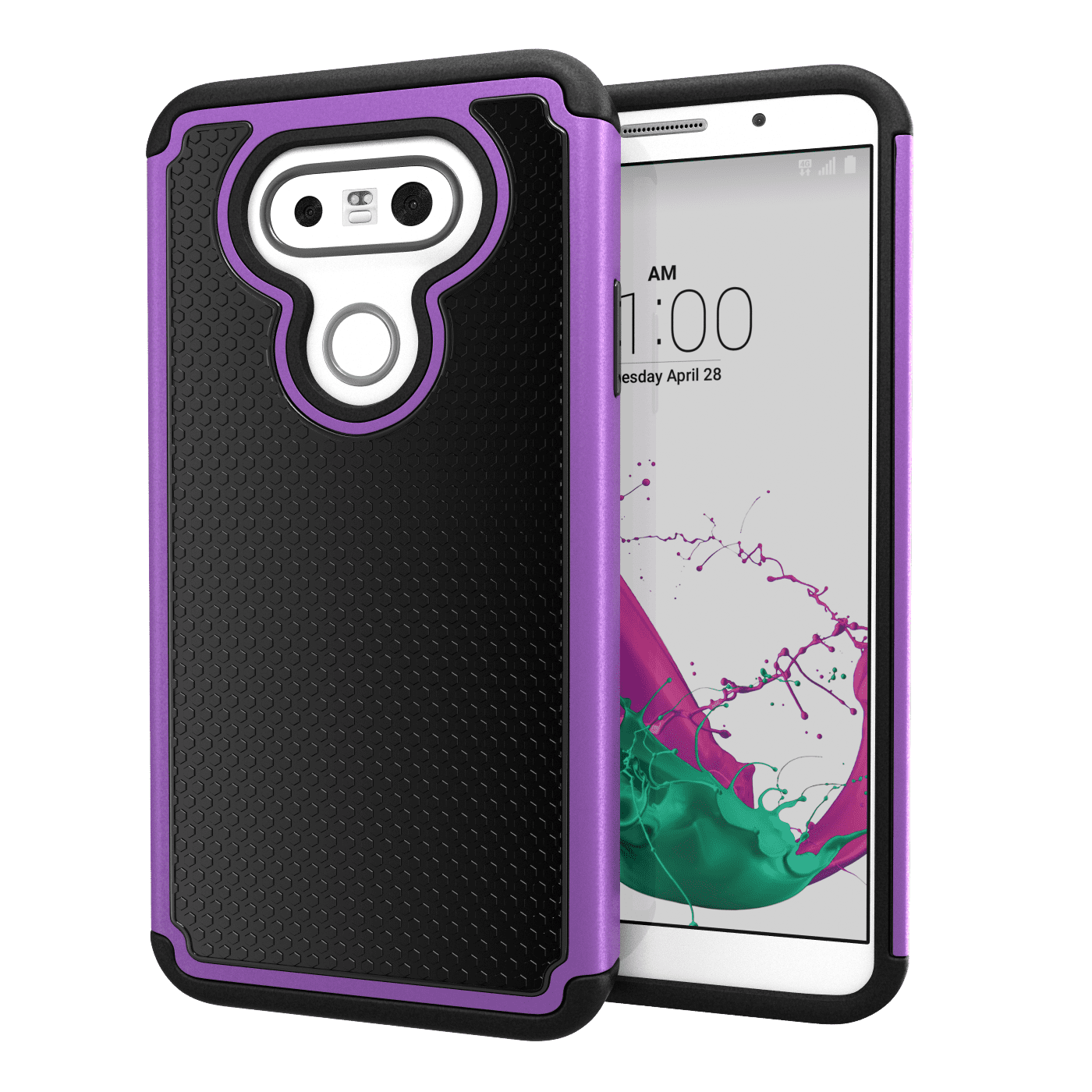 LG G5 Case, Cimo [Shockproof] Case Heavy Duty Shock Absorbing Dual ...