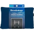 Brookstone Large Travel 2-1 Lightweight Ultra Soft Jersey Knit Blanket ...
