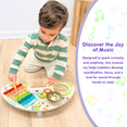 Toyster's Wooden Musical Activity Station – Sensory Music Toy with ...
