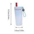 Avdolw Vacuum Insulated Stainless Steel Straw Water Bottle, large ...
