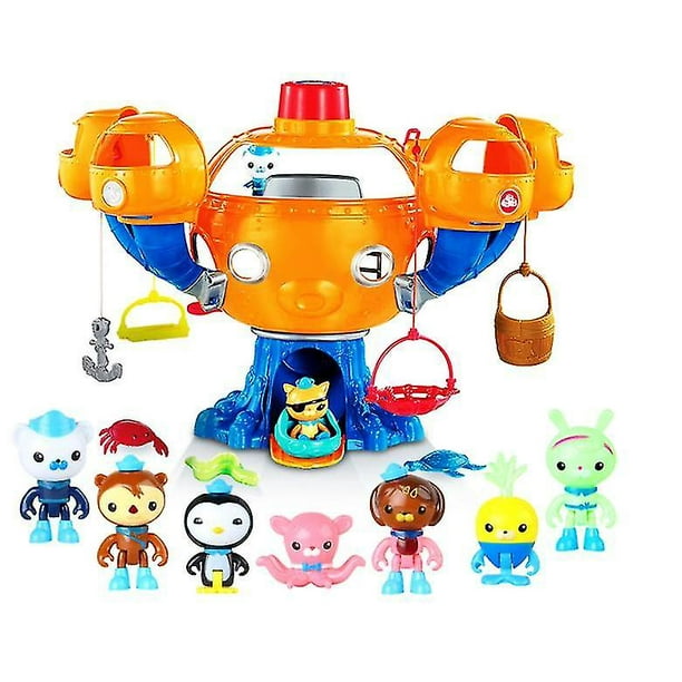 Octonauts Octopus Castle Toy Barnacle Kwazii Peso Shellington Dashi ...