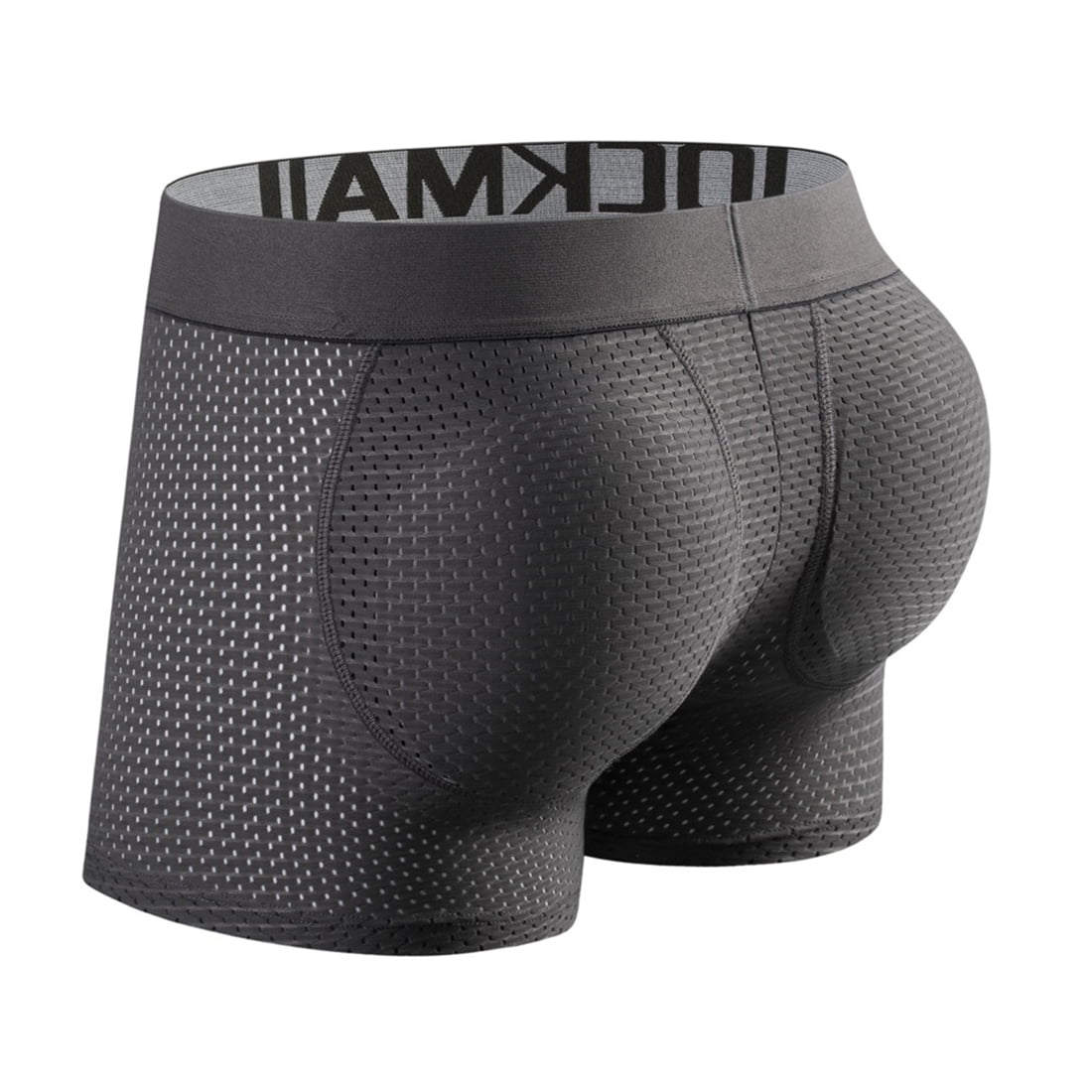 JOCKMAIL Mens Underwear Boxer Mens Padded Boxers Shorts Mesh Breathable ...