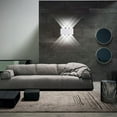 KAWELL 6W Waterproof Modern Wall Sconces LED Wall Light Up Down ...