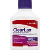 Leader ClearLax Polyethylene Glycol Powder Constipation Reliever ...
