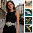 Blingbling Waist Belt Stylish Carved Floral Waist Chain Belt Elaborate ...