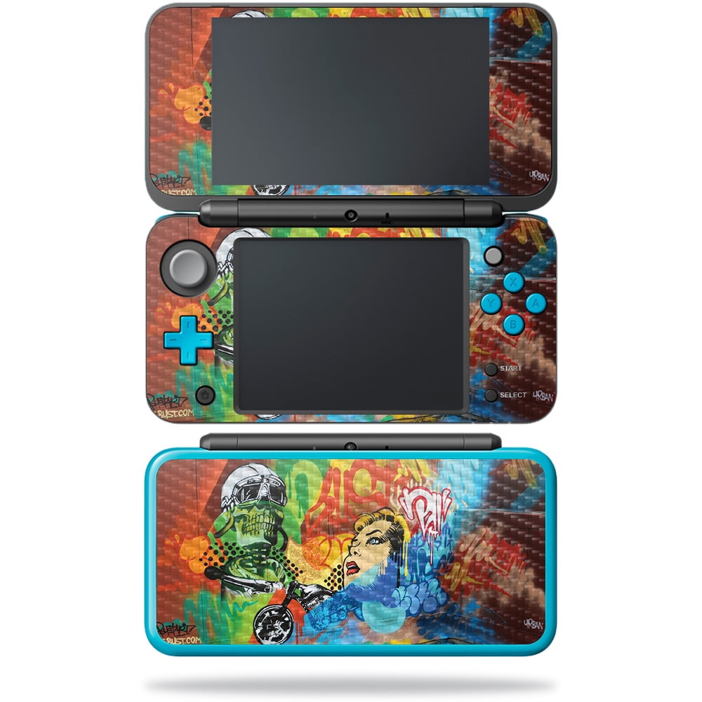 Carbon Fiber Skin Compatible With Nintendo New 2DS XL Skeleton Takeover ...