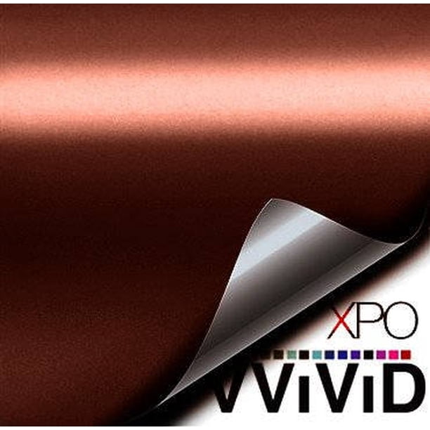 Satin Chrome Copper Vinyl Sticker Architectural Vinyl Roll Adhesive ...