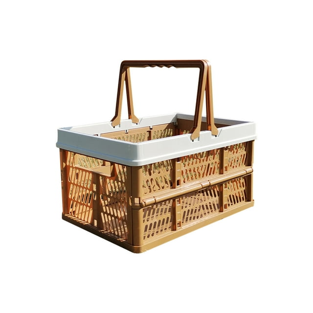 Wovilon Baskets For Organizing Collapsible Storage Shopping Basket ...