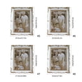 Classical Tabletop Photo Frame With Stand Elegant Antique Gold Trim ...