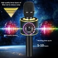 BONAOK Wireless Bluetooth Karaoke Mic, 3-in-1 Portable Speaker for ...