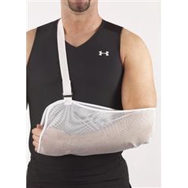 OTC Cradle Arm Sling, Thumb Loop, Reversable Left or Right Shoulder ...