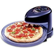Pizzazz Rotating Homemade Countertop Pizza Oven - Black - Walmart.com