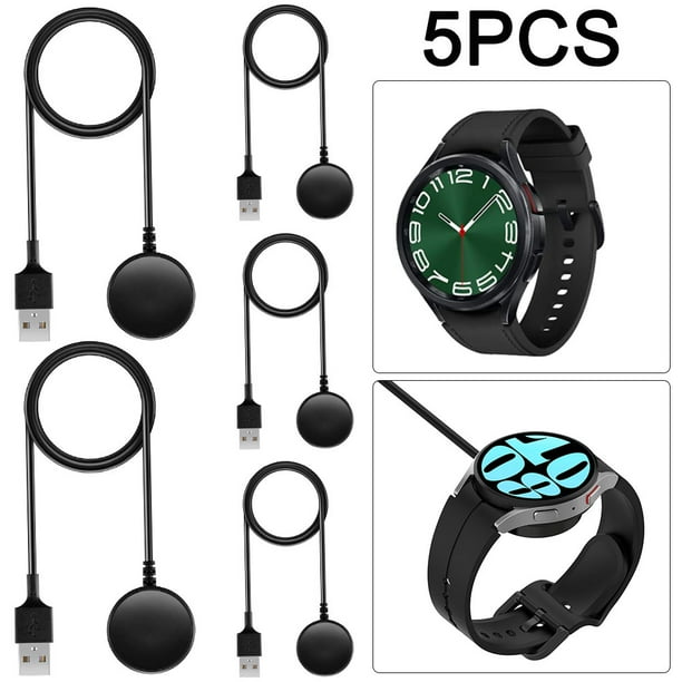 Cable Carga 5 Piezas Cargador Reloj USB/tipo C para Galaxy Watch6 ...