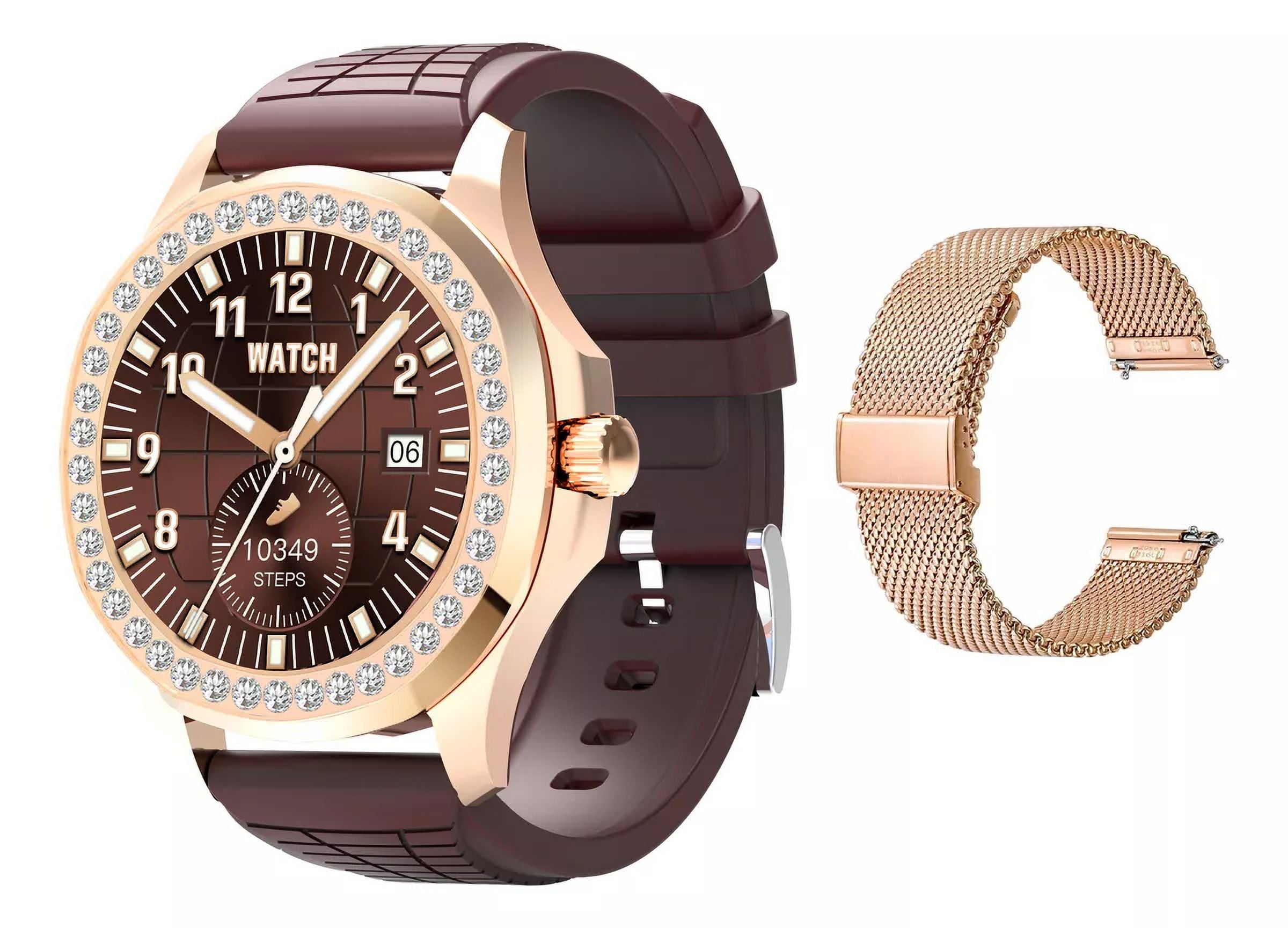 Reloj Inteligente G14 Star Para Dama Moda Brillante Ips 1.27 | Walmart ...