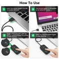 Mouse Jiggler Clicker 2 in 1 USB Port Mouse Mover For Computer With ON ...