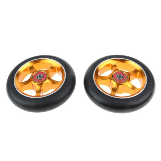 2Pcs 110mm Pro Scooter Aluminum Core Pu Alloy Wheel 1 - Walmart.ca