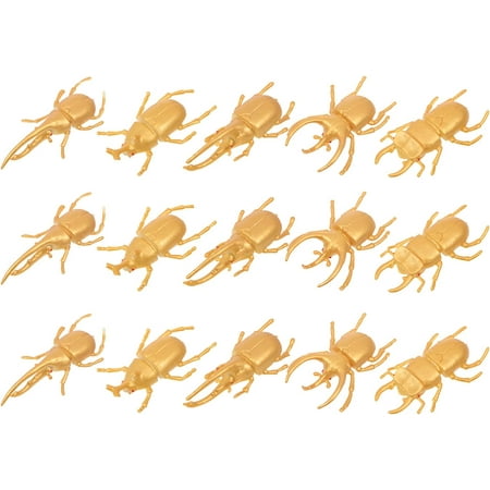3 Sets Fake Beetle Simulated Insect Model Plastic Insect Toys Figure ...