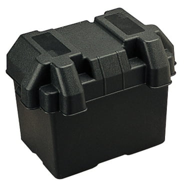 Attwood 9082-1 U1 Small Series 16 Vented Marine Boat Battery Box with ...