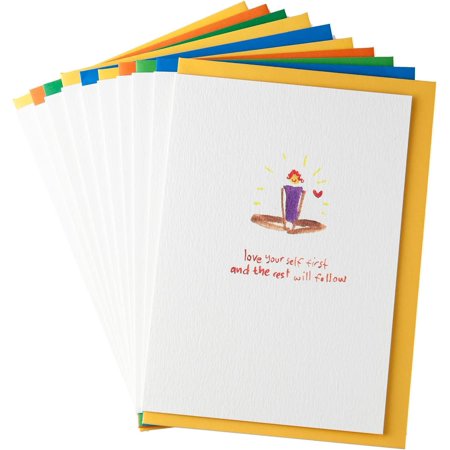 Yoga Greeting Cards from , Multipack, pack of 10 for friends, clients ...