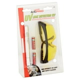 A/C Pro UV Leak Detection Kit With UV Light and Safety Glasses ...