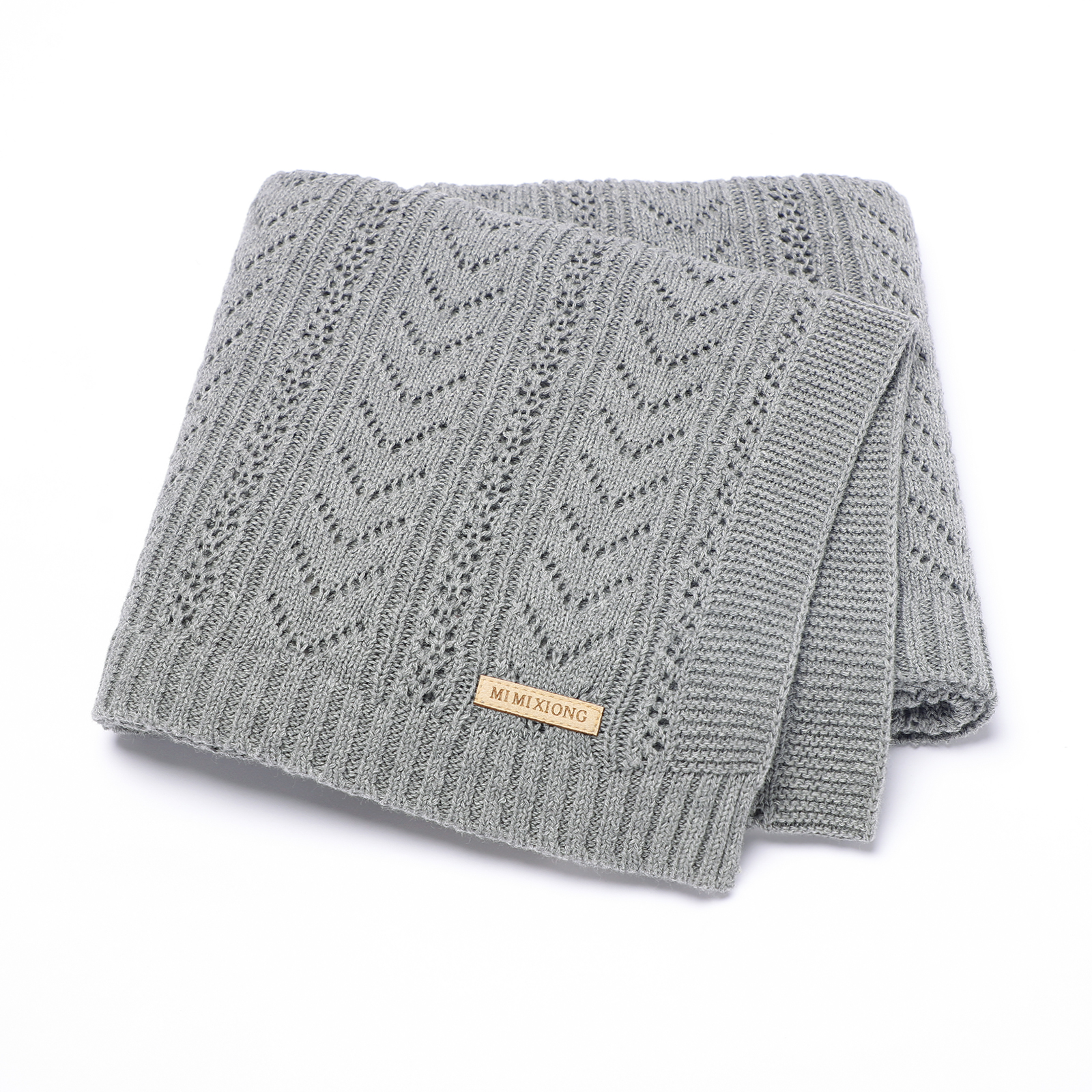 Newborn Girl Boy Bedding Quilt 90*70CM Hollow Out Infant Stroller ...