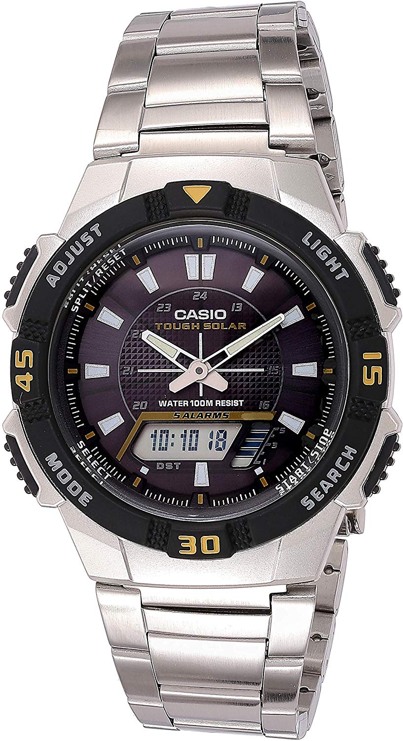 Casio Men s AQS800WD 1EV Slim Solar Multi Function Analog Digital Casio Men s AQS800WD 1EV Slim Solar Multi Function Analog Digital