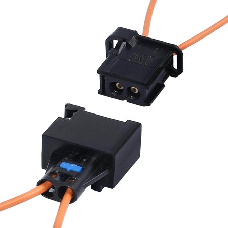 justharion MOST Fiber Optic Loop Male Female Connector Fit For Adapter ...